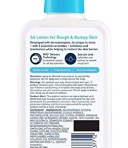 CeraVe SA Skin Care for Rough and Bumpy Skin Bundle - SA Body Wash (10 fl oz) and SA Moisturizing Lotion (8 fl oz) - Skin Smoothing Formula with Salicylic Acid