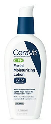 CeraVe Daily Skincare Facial Bundle - CeraVe Foaming Facial Cleanser (12 oz), AM CeraVe Facial Moisturizing Lotion with Sunscreen (2 oz), and PM Facial Moisturizing Lotion (2 oz)