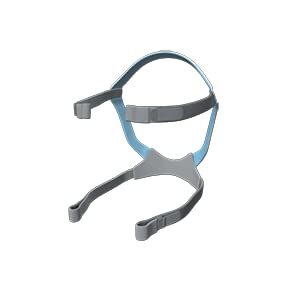 resmed quattro air headgear – replacement headgear for quattro air full face mask – standard, blue