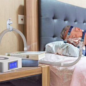 CPAP Hose Hanger with Anti-Skid Function，CPAP Hose Organizer and Headband Hook Combined into one. Provide Stable and Tangle Free CPAP Pipeline System to Make You Sleep Better