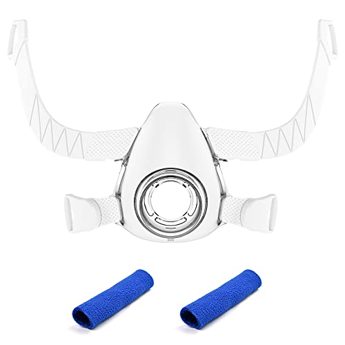 Frame Supplies Compatible with AirFit F20 Frame,Frame and Headgear Clips Compatible with AirFit F20,Package Included 1 Piece Frame,2 Pieces Headgear Clips and 2 Pieces Strap Covers