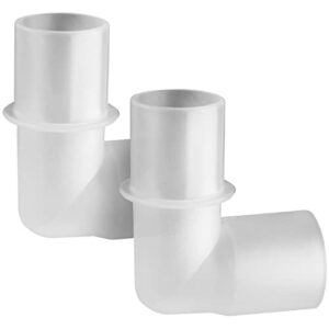 2 pack – impresa replacement for airsense10 tubing elbow 37394, resmed