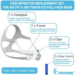 Replacement Set for F20, Includes Most You Need in One Pack, Snug Fit & Great-Value Durable Replacement Supplies by Everness