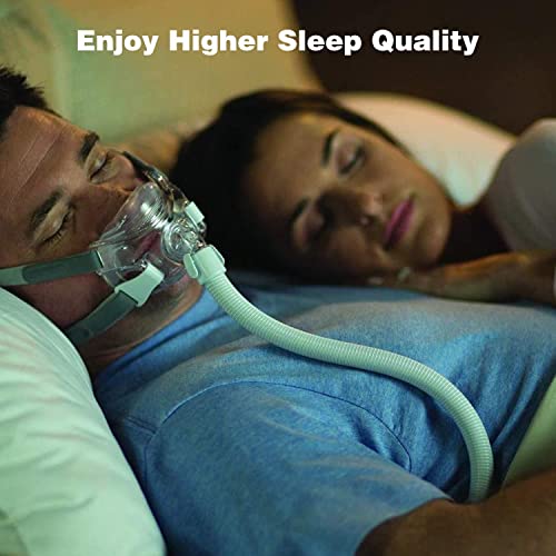 CPAP Headgear Strap-Ventilator Headgear for AirFit F20 F20 N10 Full Face Mask Headgear Strap Replacement with Adjustable Home Ventilator Mask Headband for Adults,for ResMed AirFit F20 N10 (2pcs)