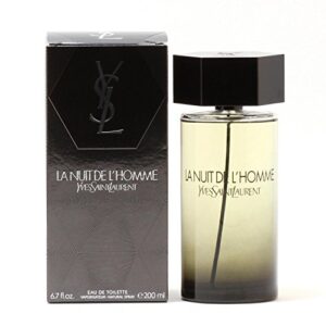 yves saint laurent men’s la nuit de l’homme eau de toilette spray 200ml/6.7oz