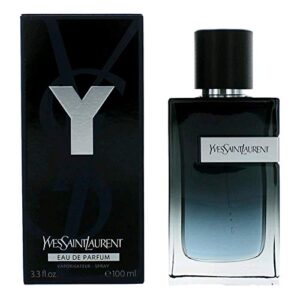 yves saint laurent y for men eau de parfum spray 3.3 fl ounce (pack of 1), clean