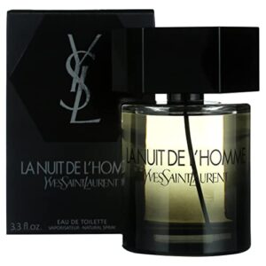 La Nuit De L'Homme by Yves Saint Laurent for Men - 3.3 oz EDT Spray