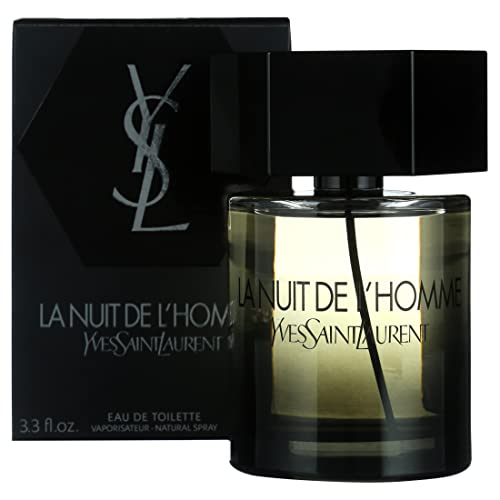 La Nuit De L'Homme by Yves Saint Laurent for Men - 3.3 oz EDT Spray