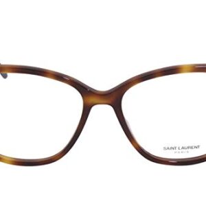 Saint Laurent SL-M72 004 Eyeglasses Women's Havana/Gold Optical Frame 54mm