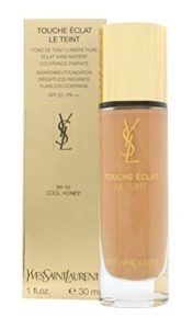 yves saint laurent le teint touche eclat spf 22 no. br50 cool honey awakening foundation for women, 1 ounce