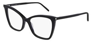 saint laurent sl 386 black 53/16/145 women eyewear frame