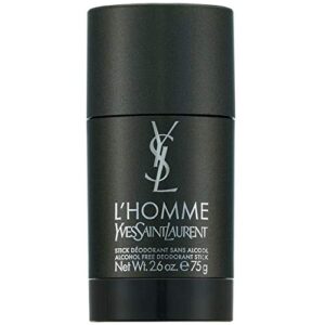 yves saint laurent l’homme deodorant stick for men, 2.6 ounce(pack of 1)