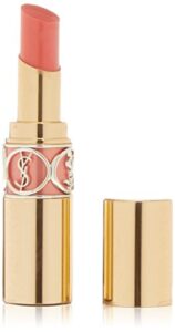 yves saint laurent rouge volupte shine lipstick, 15 corail intuitive, 0.15 ounce