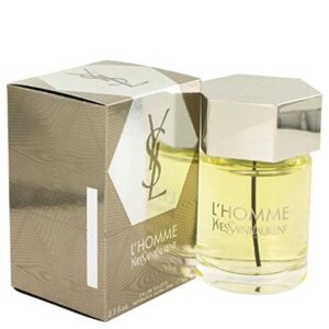 l’homme yves saint laurent by yves saint laurent for men. eau de toilette spray 3.3-ounce bottle