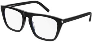 saint laurent sl 343 black 55/19/145 unisex eyewear frame