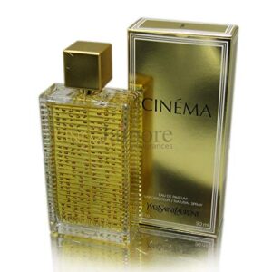 cinema by yves saint laurent for women eau de parfum spray, 90 ml, 3 ounces