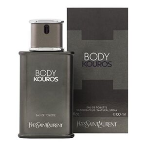 body kouros yves saint laurent edt spray 3.3 ounce