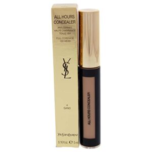 yves saint laurent all hours concealer – 4 sand women 0.16 oz