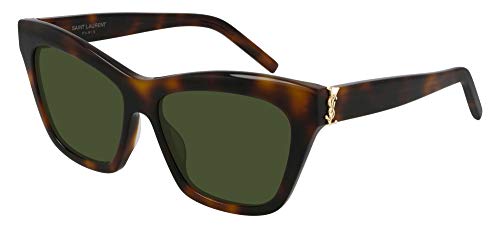 Saint Laurent SL M79 Havana/Green 56/15/140 women Sunglasses