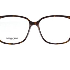 Saint Laurent SL453 002 Eyeglasses Women's Havana Full Rim Optical Frame 56mm