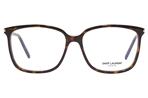 Saint Laurent SL453 002 Eyeglasses Women's Havana Full Rim Optical Frame 56mm