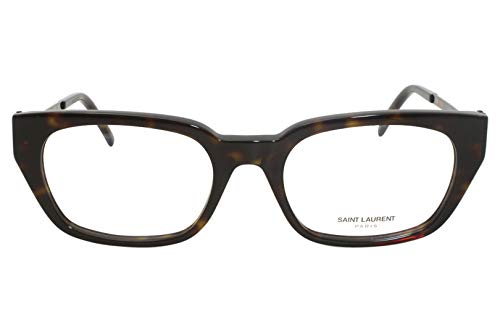 Saint Laurent Cateye Eyeglasses SL M48 004 Havana/Gold 51mm YSL