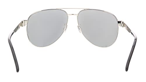 SAINT LAURENT Saint Laurent Grey Aviator Sunglasses SL M5300360 Black 60 13 145