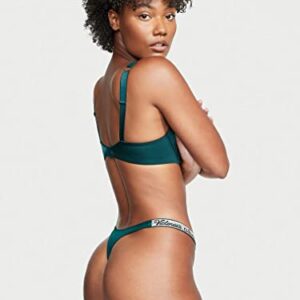 Victoria's Secret Very Sexy Shine Strap Thong Panty, Deepest Green, Small