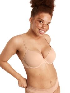 victoria’s secret pink wear everywhere push up bra, beige, 36c