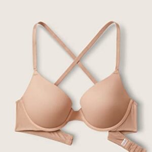 Victoria's Secret Pink Wear Everywhere Push Up Bra, Beige, 36C