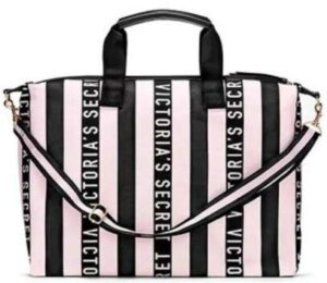 victoria secret – – lg tote weekender bag – duffle weekender. tote limited – rare –