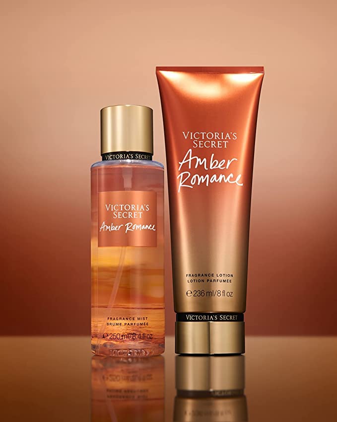 Victoria's Secret Amber Romance Mist & Lotion Set