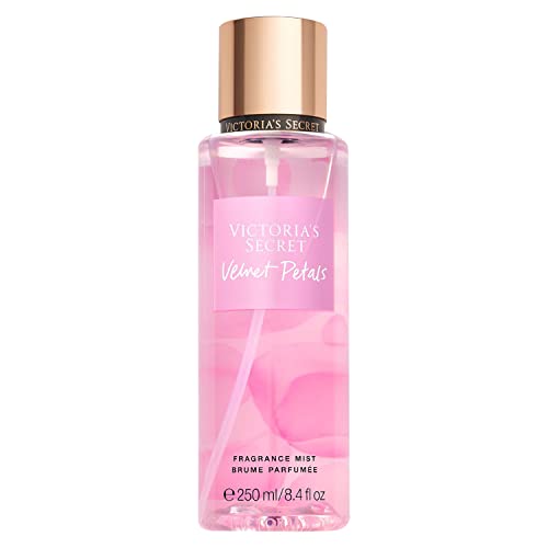 Victoria's Secret Velvet Petals Body Mist for Women, Perfume with Notes of Lush Blooms and Almond Glaze, Womens Body Spray, Made You Blush Women’s Fragrances - 250 ml / 8.4 oz