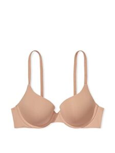 victoria’s secret light push-up perfect shape t-shirt bra, beige, 32c