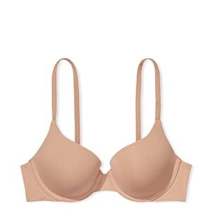 Victoria's Secret Light Push-Up Perfect Shape T-Shirt Bra, Beige, 32C