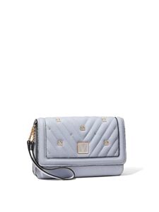 victoria’s secret the victoria tech wristlet (skyflower blue)