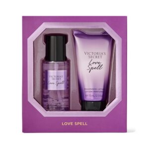 victoria’s secret love spell 2 piece mini mist & lotion gift set