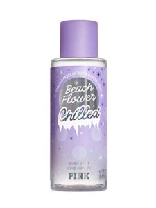 victoria’s secret pink beach flower chilled mist for women, 8.4 ounce (beach flower chilled)