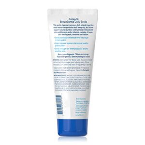 Cetaphil Exfoliating Face Wash, Extra Gentle Daily Face Scrub, Gently Exfoliates & Cleanses, For All Skin Types, Non-Irritating & Hypoallergenic, Suitable For Sensitive Skin, 6 Fl Oz, Pack of 2