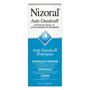 nizoral anti-dandruff shampoo with 1% ketoconazole, fresh scent, 7 fl oz