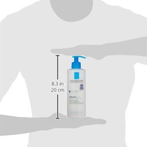 La Roche Posay Lipikar Wash AP+ Body & Face Wash with Pump, Gentle Daily Cleanser with Shea Butter & Niacinamide for Extra Dry Skin, Allergy Tested