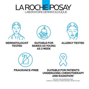 La Roche Posay Lipikar Wash AP+ Body & Face Wash with Pump, Gentle Daily Cleanser with Shea Butter & Niacinamide for Extra Dry Skin, Allergy Tested