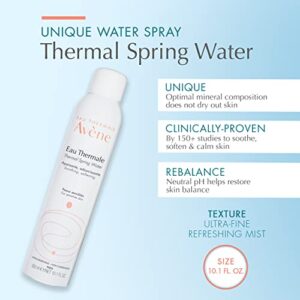 Eau Thermale Avene Thermal Spring Water, Soothing Calming Facial Mist Spray for Sensitive Skin - 10.1 fl. oz.