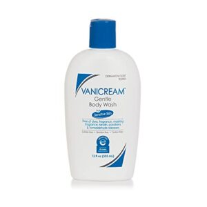 vanicream gentle body wash | fragrance, gluten and sulfate free | for sensitive skin | 12 ounce