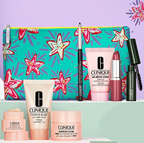 Clinique Glowy Skin 8-Piece Gift with Moisture Surge All About Eyes