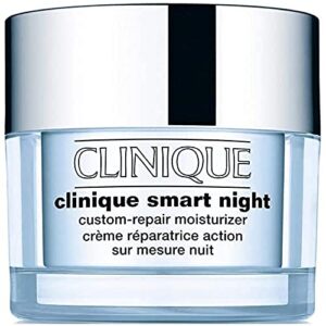 clinique smart night custom-repair moisturizer, dry combination, 1.7 ounce