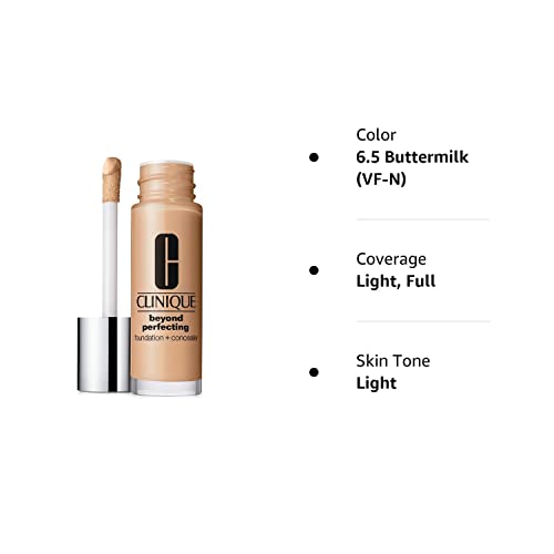 Clinique Beyond Perfecting Foundation + Concealer CN 32 Buttermilk (VF), 1 oz / 30 ml