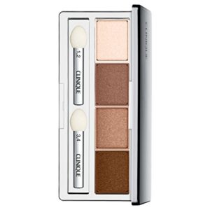 clinique all about shadow quad, shade=teddy bear