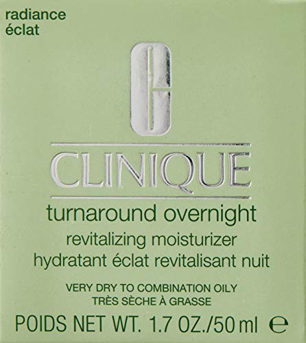 Clinique Turnaround Overnight Revitalizing Moisturizer for Women, 1.7 Ounce