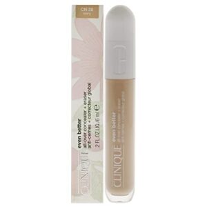 clinique even better all-over concealer plus eraser – cn 28 ivory concealer women 0.2 oz